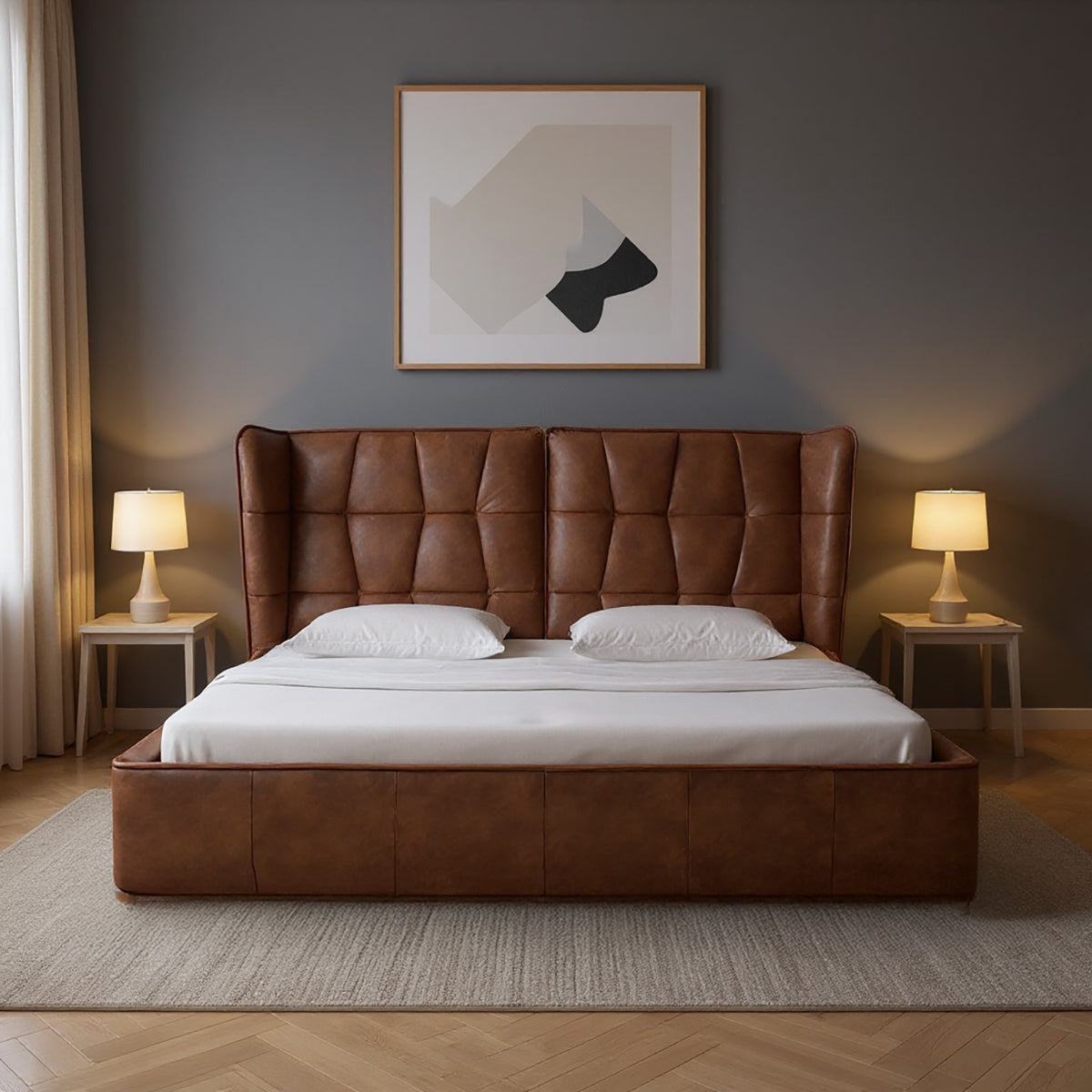 Cama Lattice - Tactopiel Café– Blue Room
