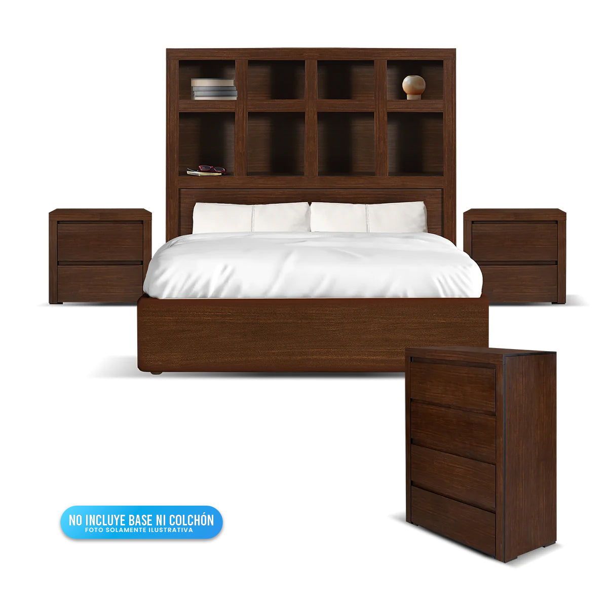 Recámara Matrimonial Picasso 4 Pz– Blue Room