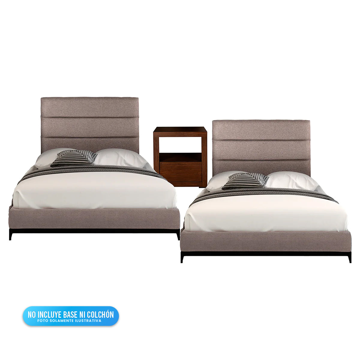 Recámara Porter Individual - Trixie Beige - 3 piezas– Blue Room