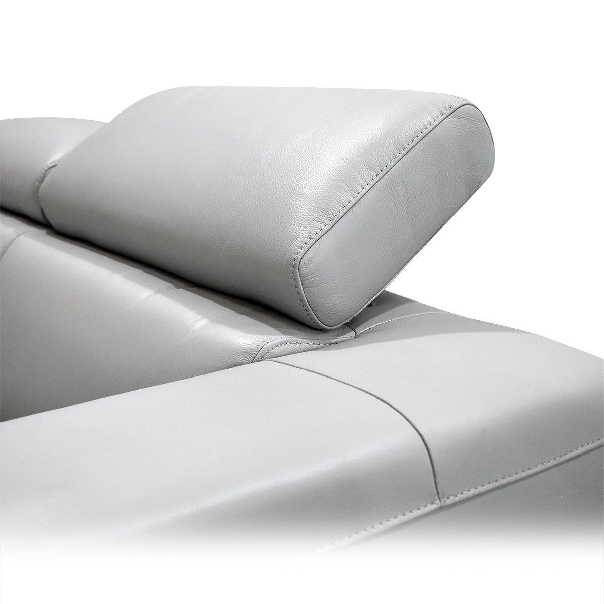 Sala Foster - Sofa y Love Seat - Piel Gris– Blue Room