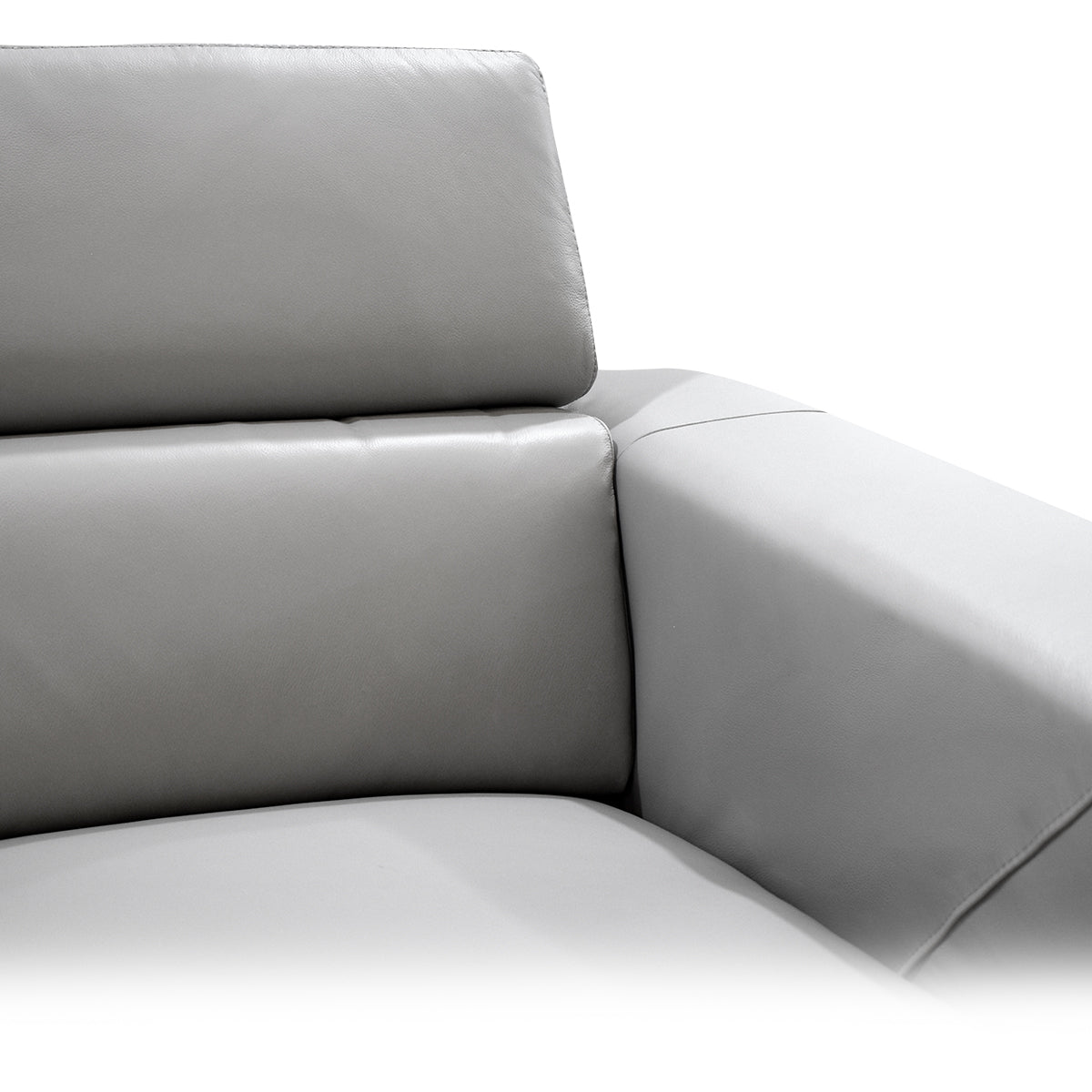 Sala Foster - Sofa y Love Seat - Piel Gris– Blue Room