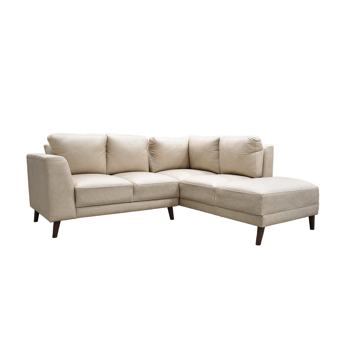 Sala Esquinera Río - Chaise Derecho - Nappa Sand– Blue Room