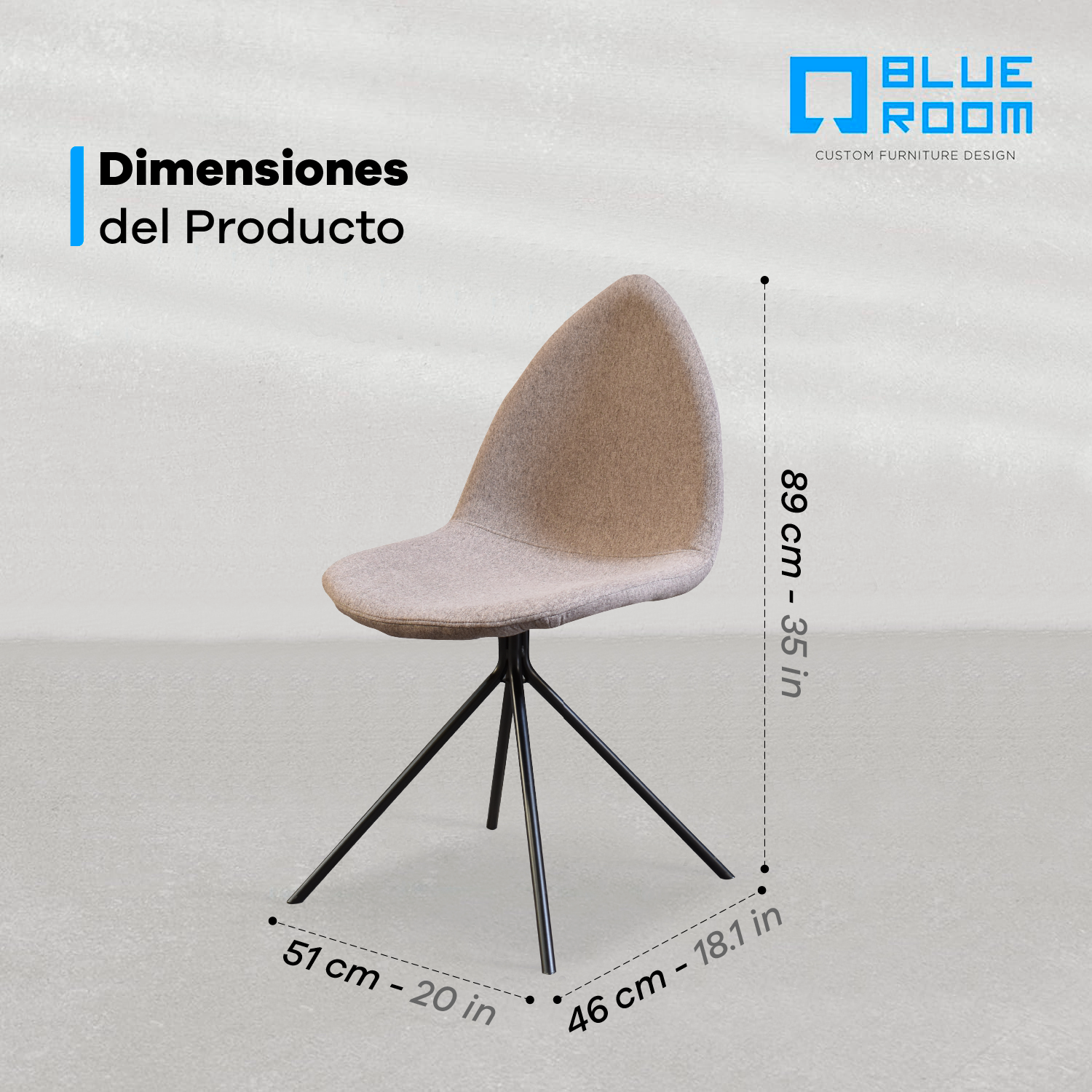 Silla Adde - Beige– Blue Room