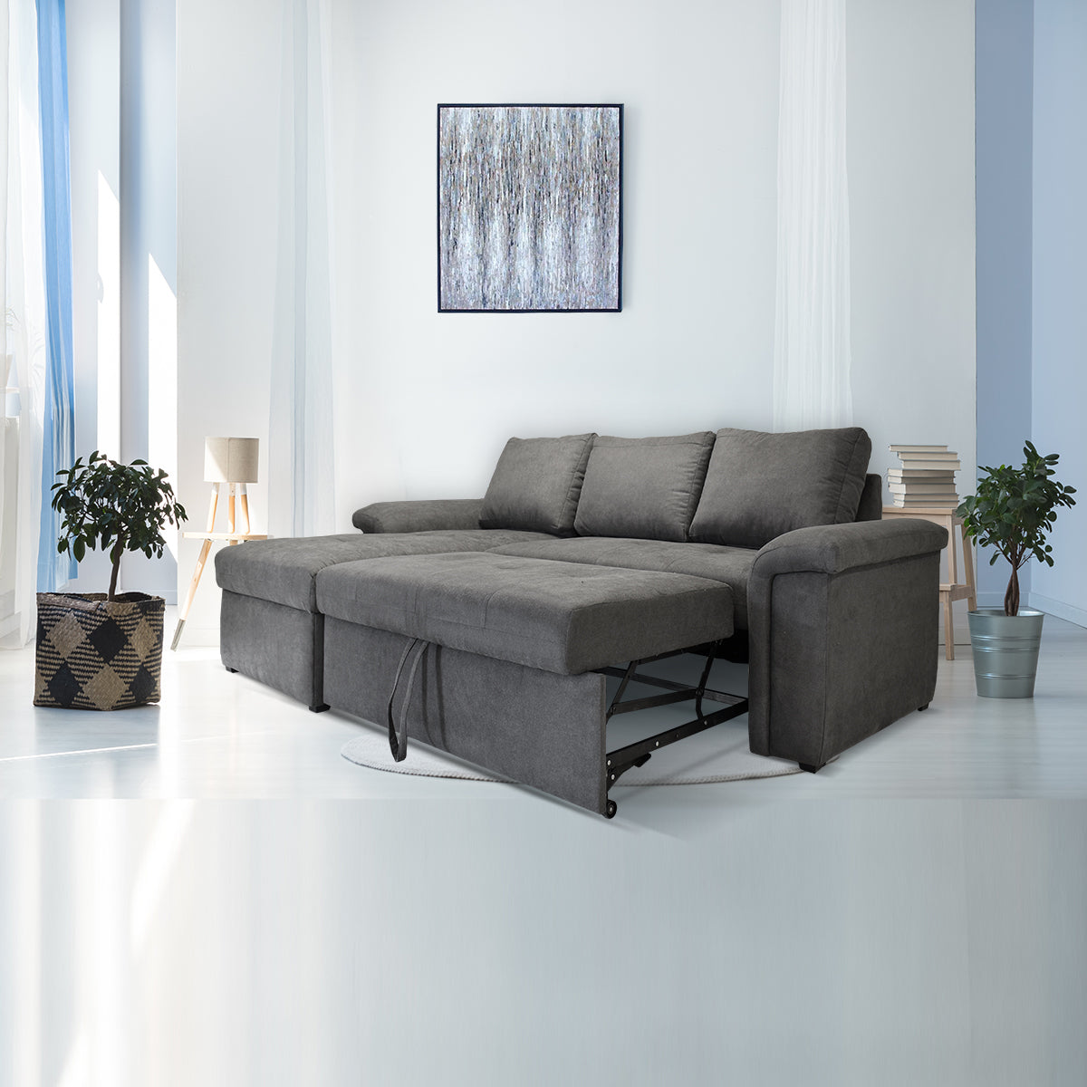 Sofá Cama Tiffany - Boston Oxford– Blue Room